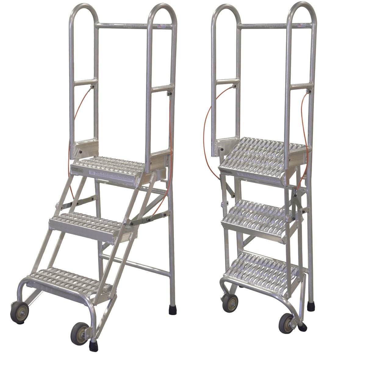 Cotterman StocknStore Rolling Ladder - Aluminum CALL FOR PRICING ...