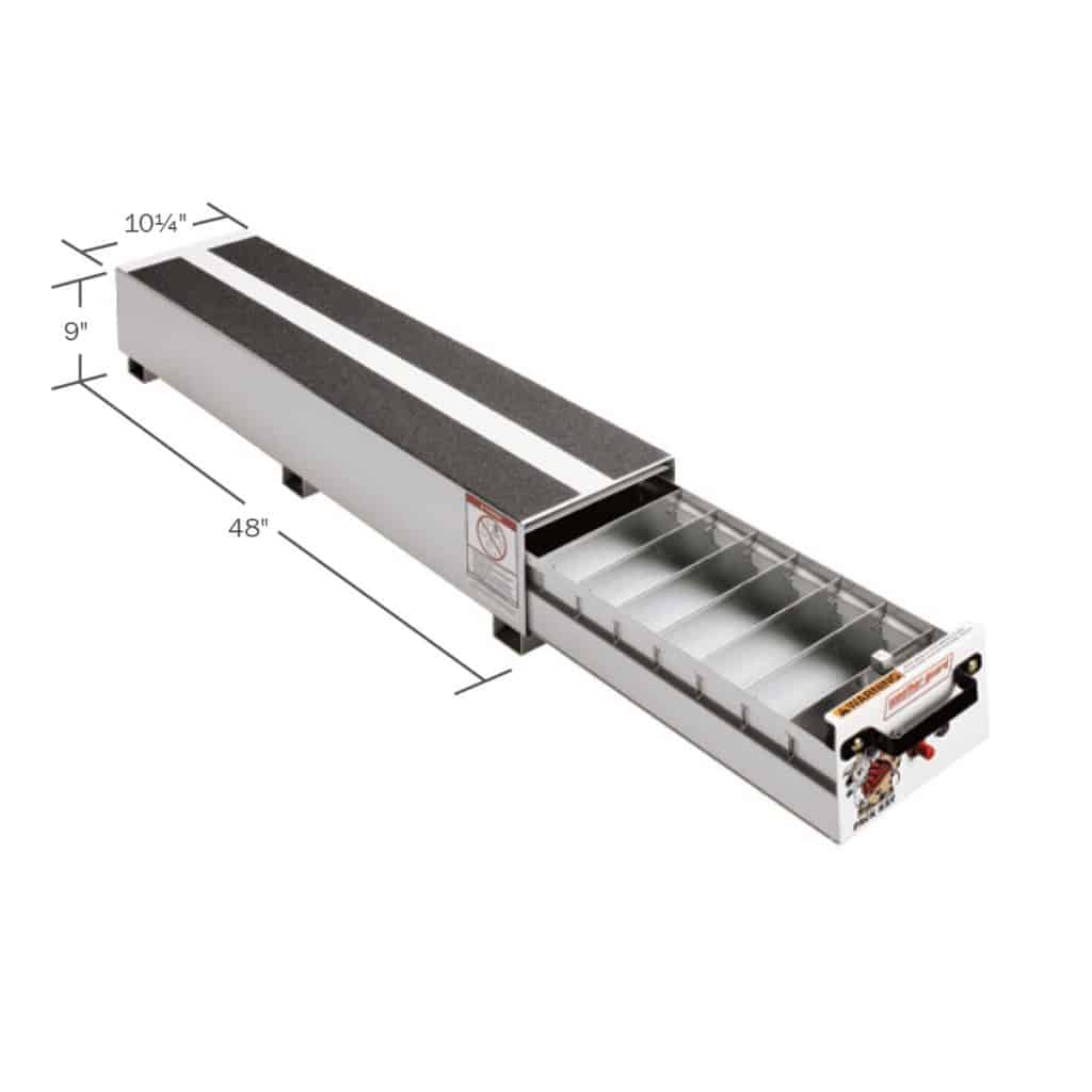 Model 305-3 PACK RAT® Drawer Unit, 48 in x 10-1/4 in x 9 in - American ...