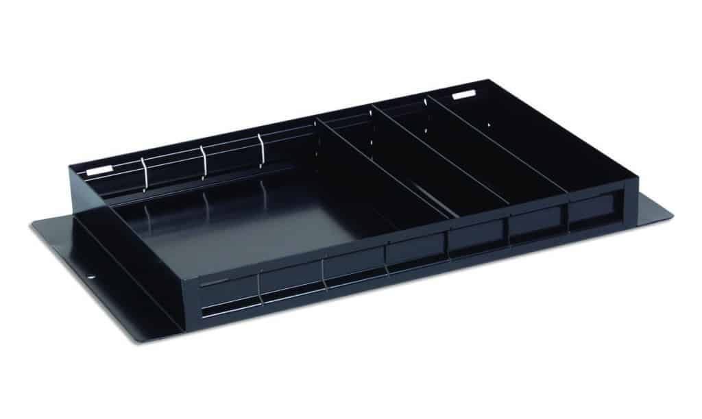 Model 617 Accessory Divider Tray, Steel, 26-1/2 in x 14 in x 3 in ...