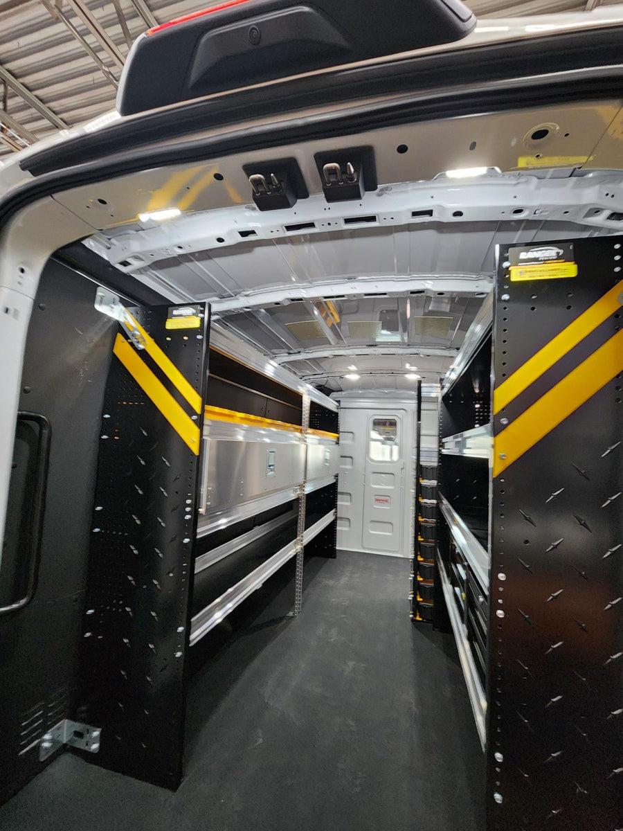 Ranger Design Package for Mid/High Roof Van with Parts Organizer ...