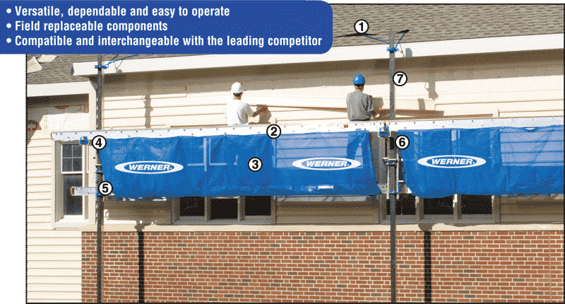 Rental - Pump Jack - Starting at - American Ladders & Scaffolds