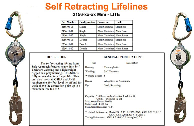 Safe Approach SRL for Lift or Bucket - American Ladders & Scaffolds