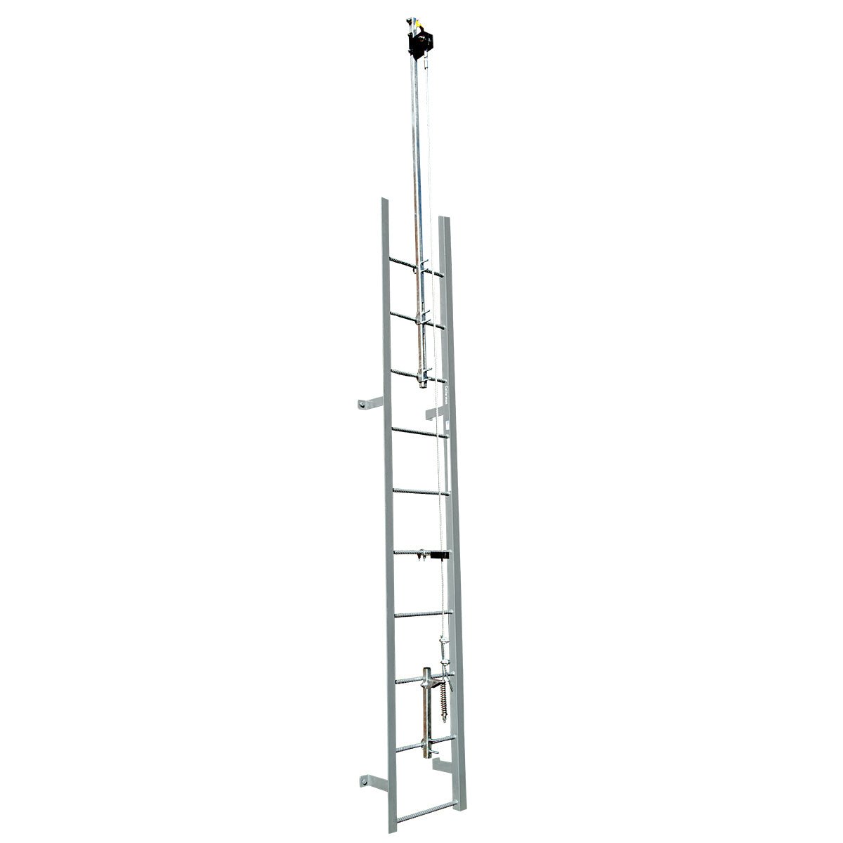 Safewaze 2-Person Extended Top Ladder Climb System, Complete Kit ...