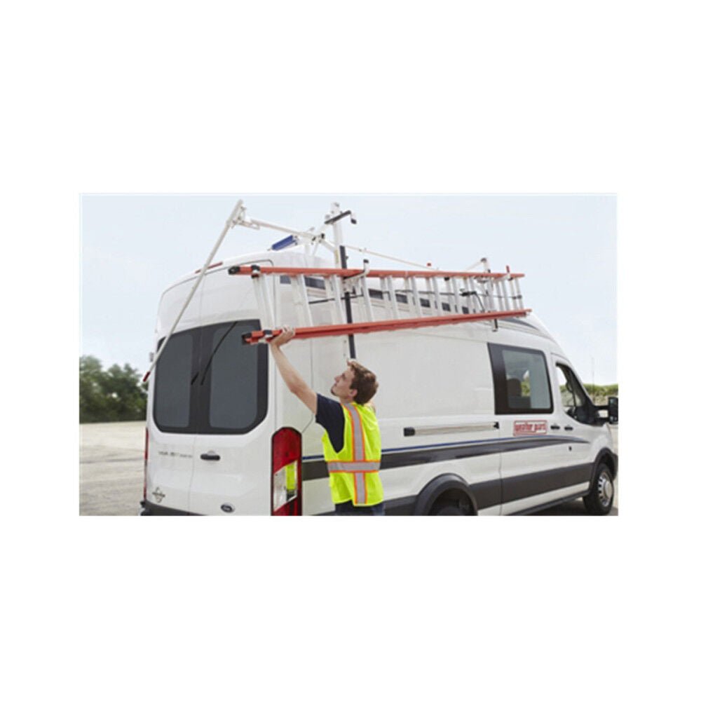 WeatherGuard EZGlide Single Dropdown Ladder Rack - American Ladders ...