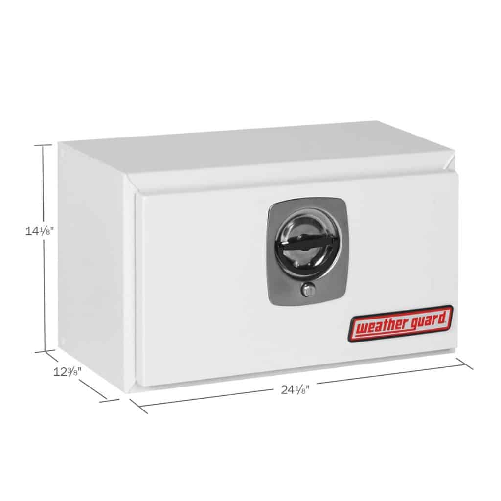 WeatherGuard Model 525-3-02 Underbed Box - Compact Steel Storage ...