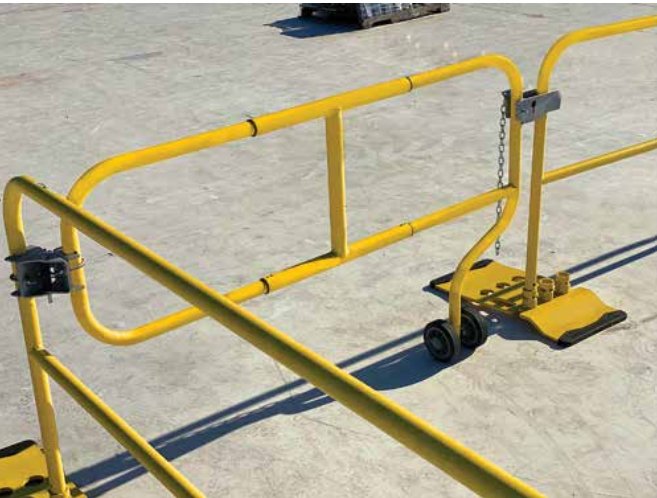 Wheeled Adjustable Guardrail Gate and Latch Kit CALL FOR PRICING ...